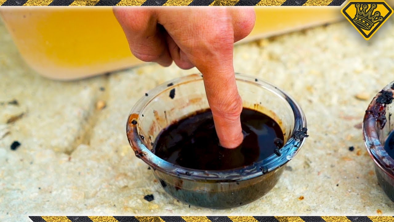 Warning Never Stick Your Bare Fingers Into Acid