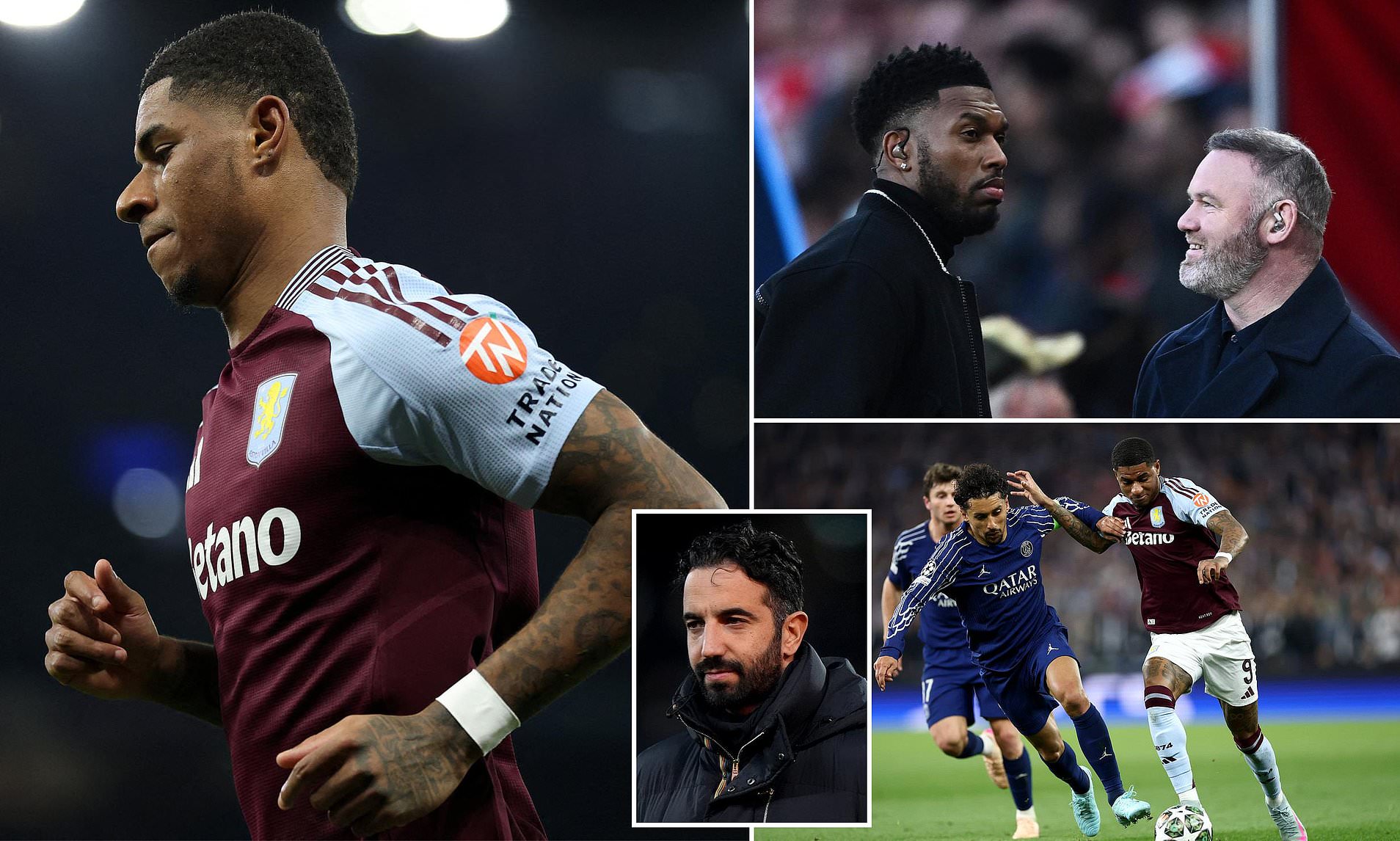 Marcus Rashford still 'wants to play for Man United, 100%', insists Wayne Rooney - as Daniel ...