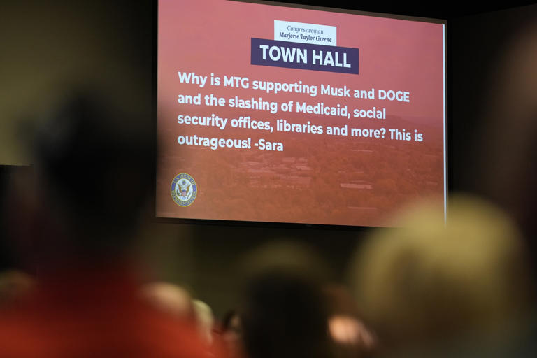 MTG Town Hall Protester Tased as at Least Seven Ejected From Meeting