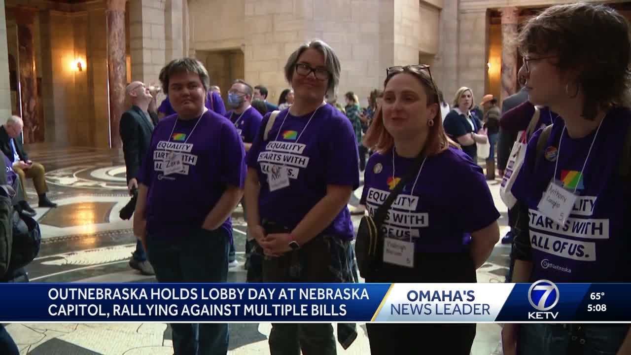 OutNebraska holds Lobby Day at Nebraska capitol, rallying against ...