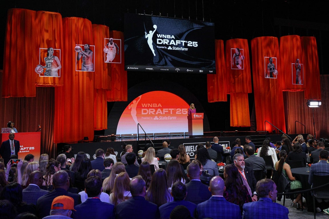 Complete first round results from the 2025 WNBA Draft, in order