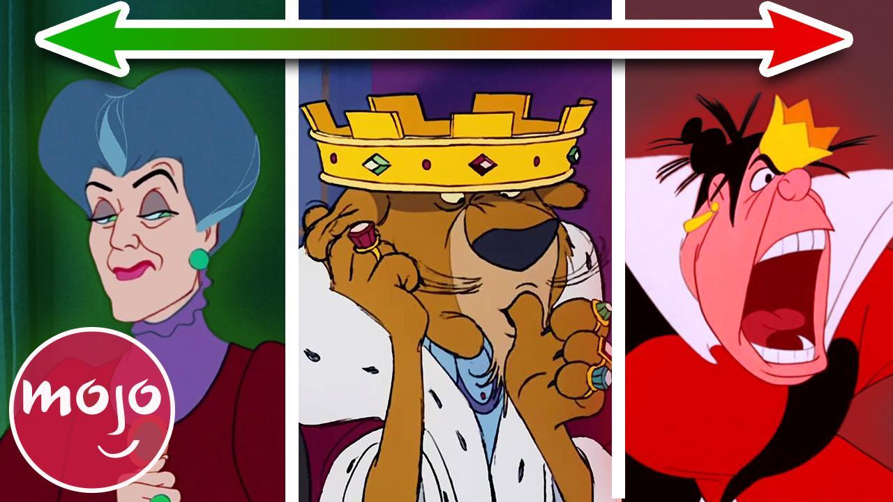 30 Disney Villains RANKED from Least to Most Unhinged