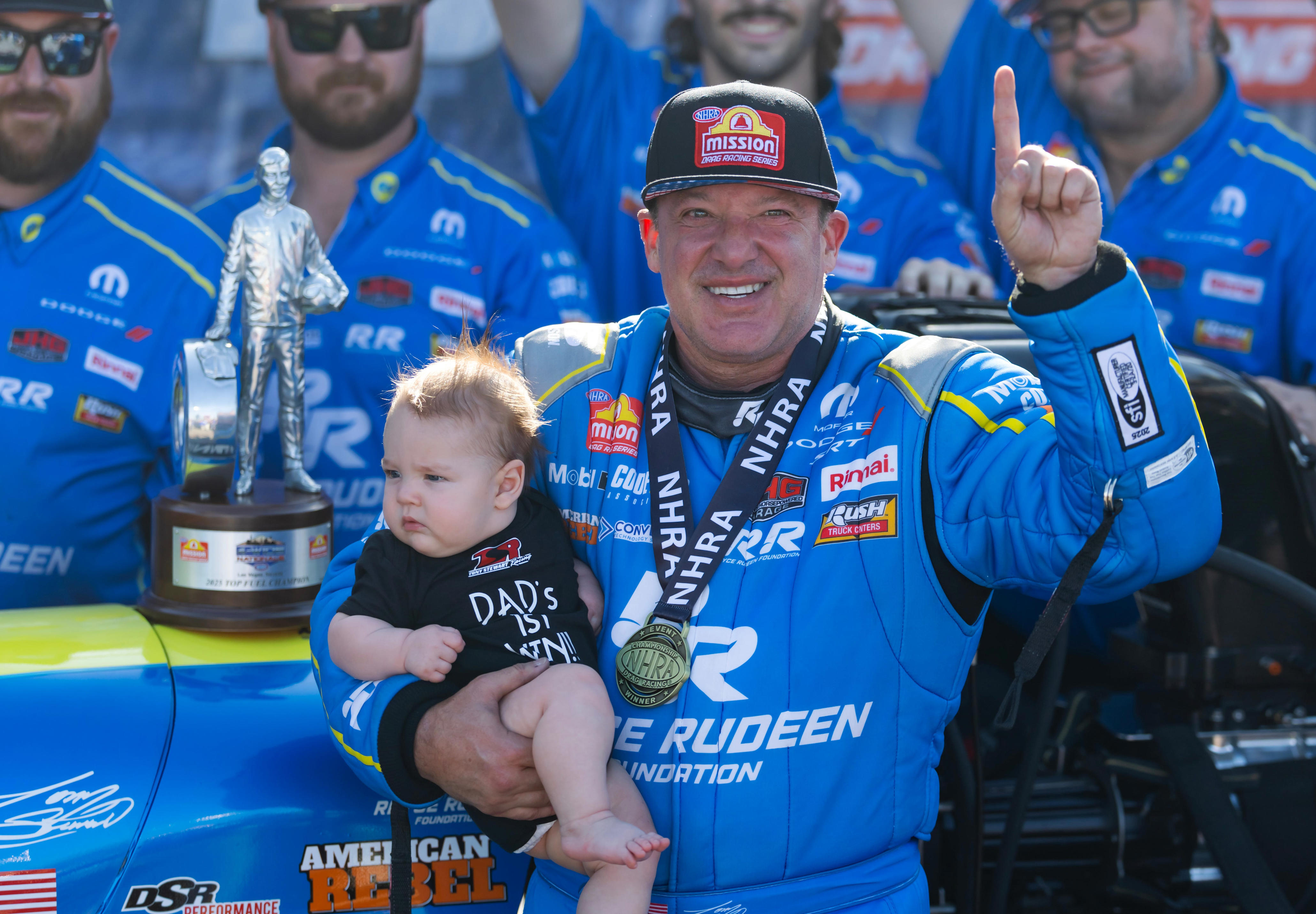 'I about lost it': Tony Stewart says his first NHRA win is special for ...