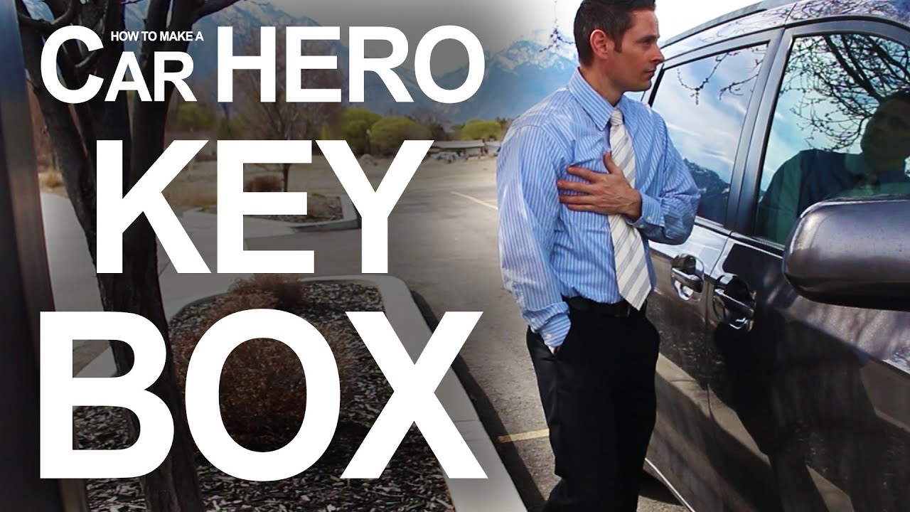 Build a car hero key box cheap and easy