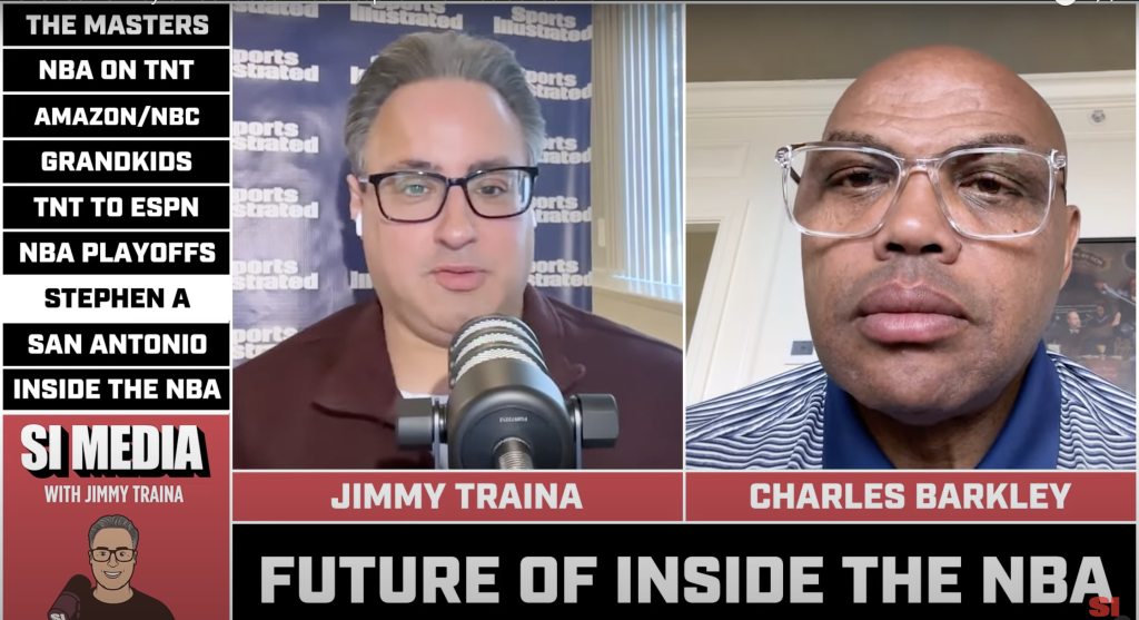 Charles Barkley scoffs at Stephen A. Smith's political aspirations