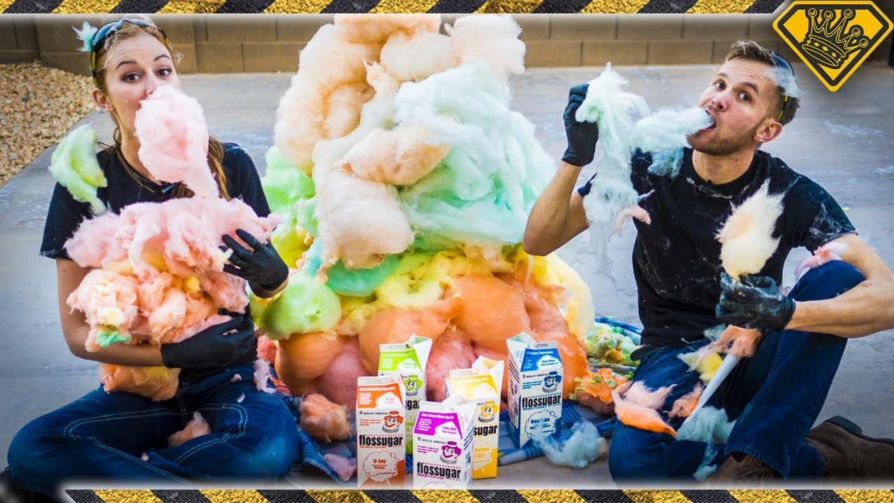 The fastest way to make cotton candy disappear