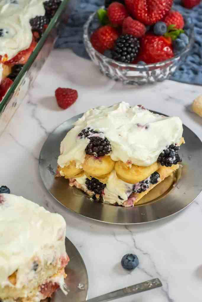 No Bake Mixed Berry Tiramisu Recipe: Perfect to Make Ahead