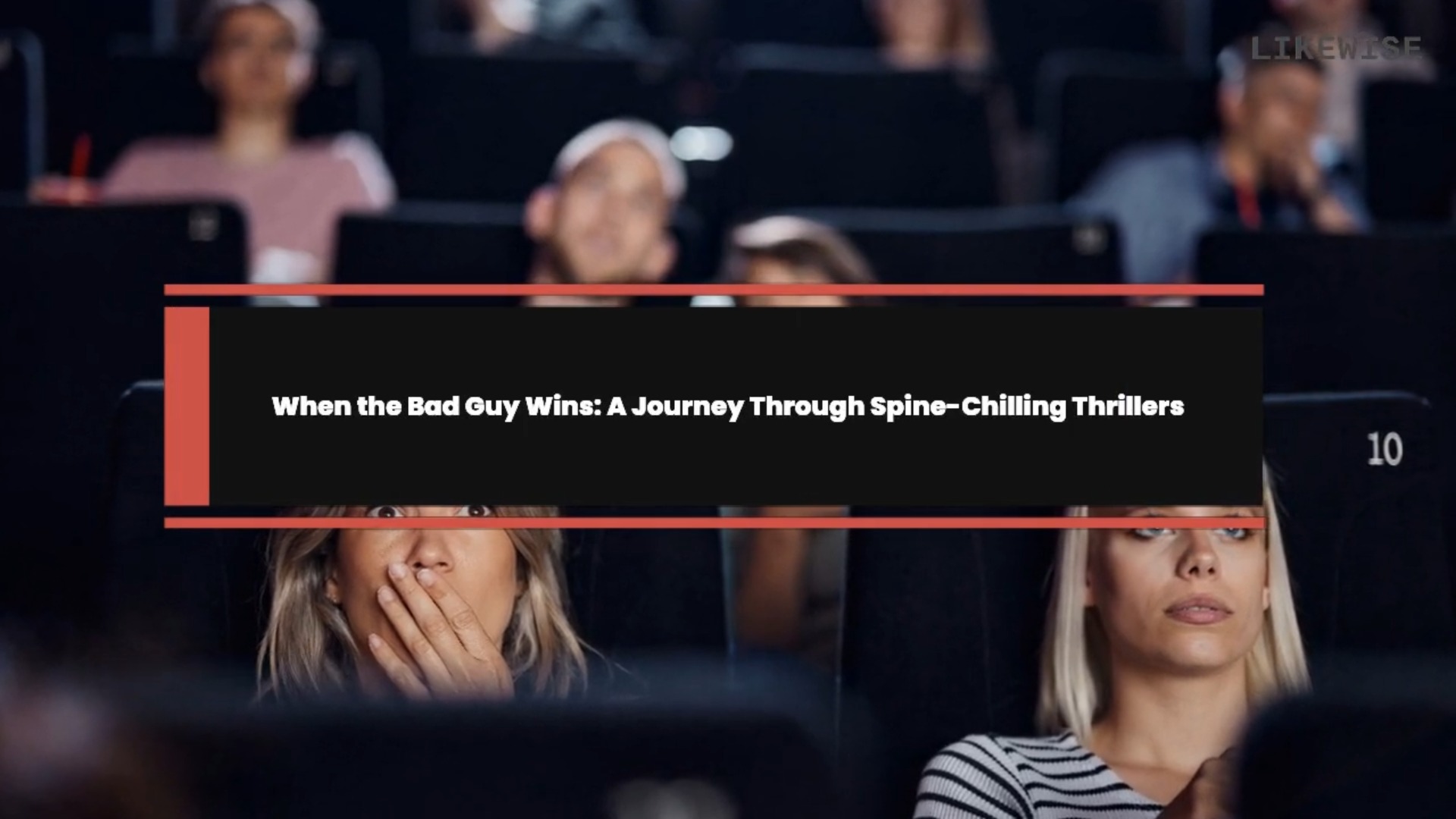 When the Bad Guy Wins: A Journey Through Spine-Chilling Thrillers