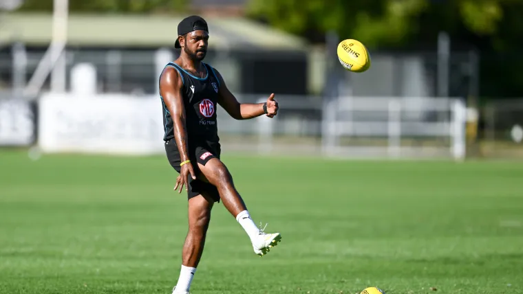 Willie Rioli returns to training after racial abuse leave