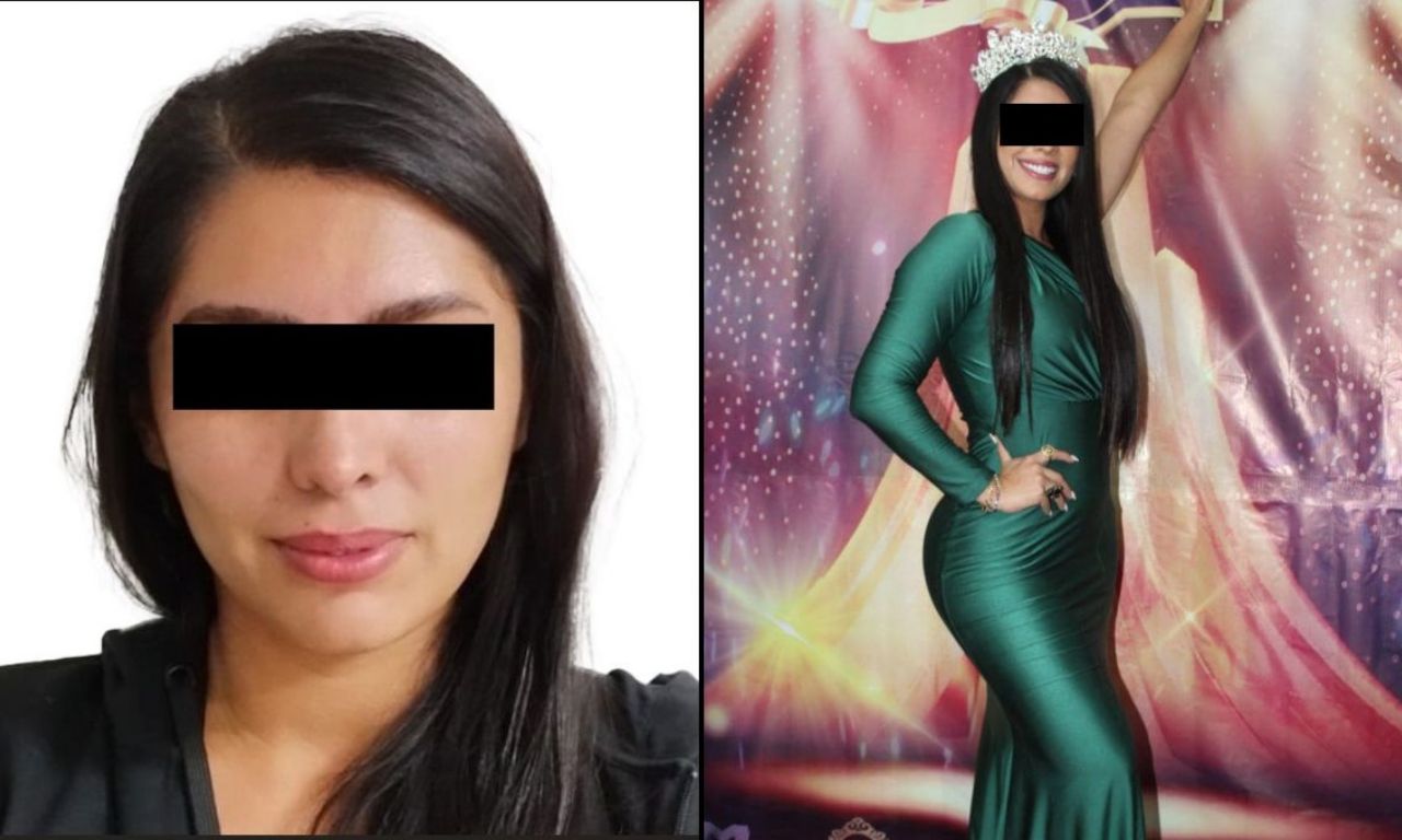 Detienen a Miss Edomex, Daniela Miruvska; la acusan de despojo y robo