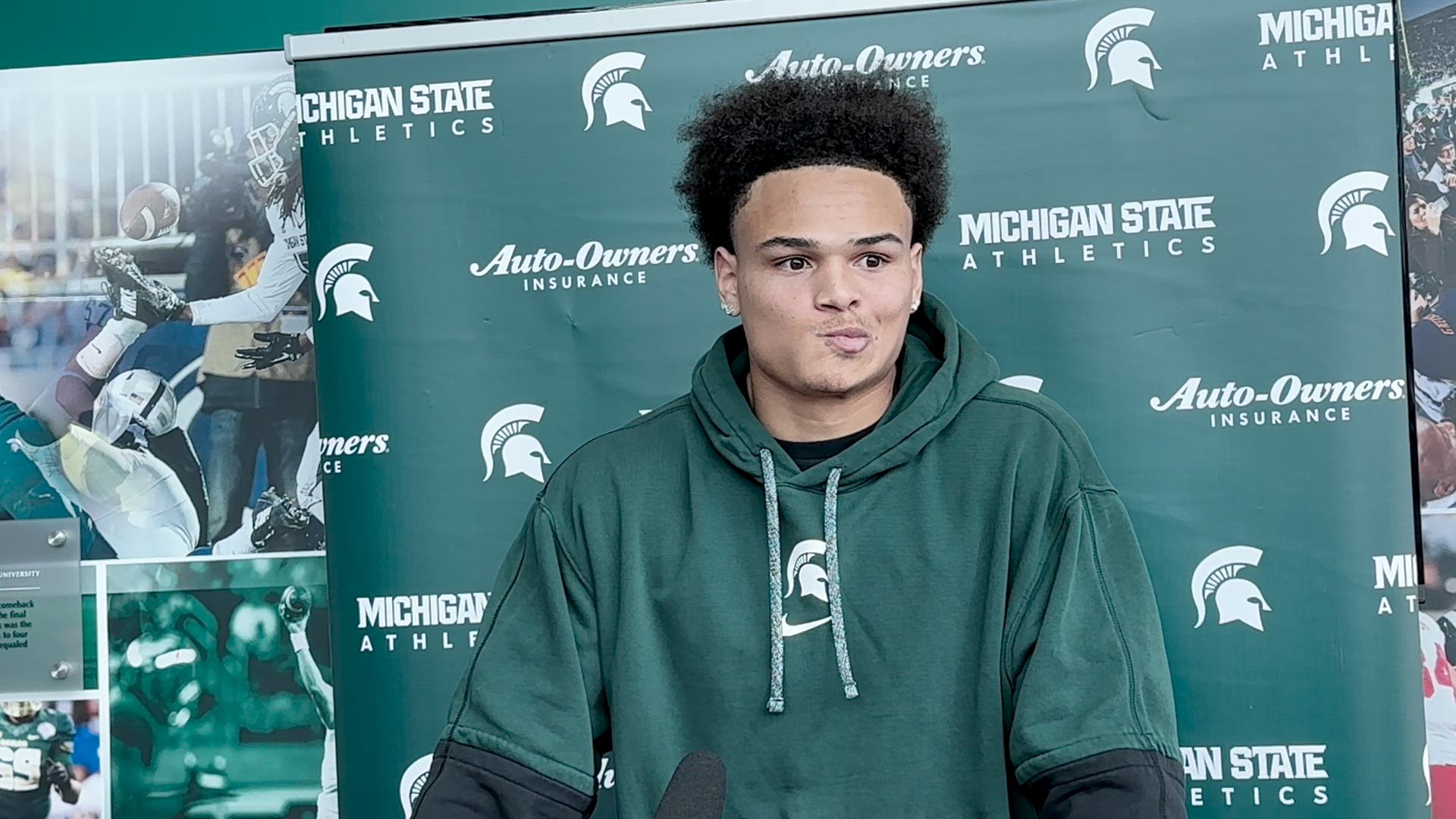 WATCH: Transfer WR Evan Boyd Talks Coming to MSU, More