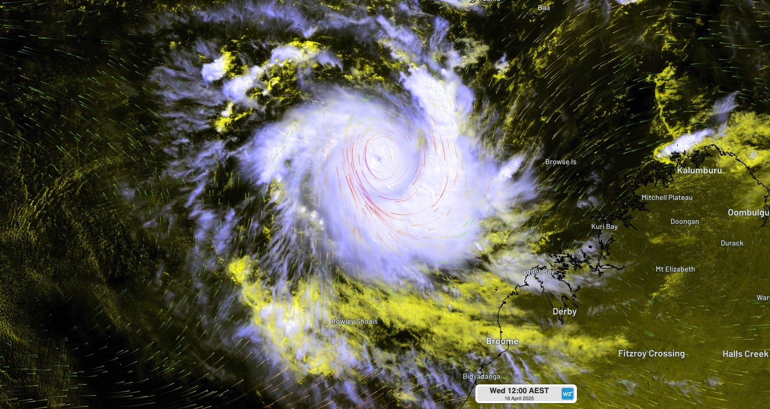 Tropical Cyclone Errol strengthening near Australia – here's what to expect