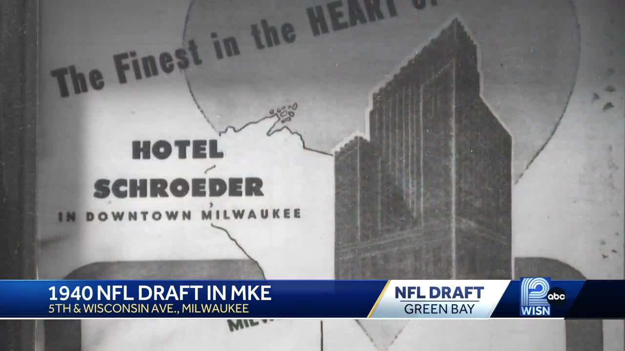 First NFL Draft in Wisconsin held at Milwaukee hotel
