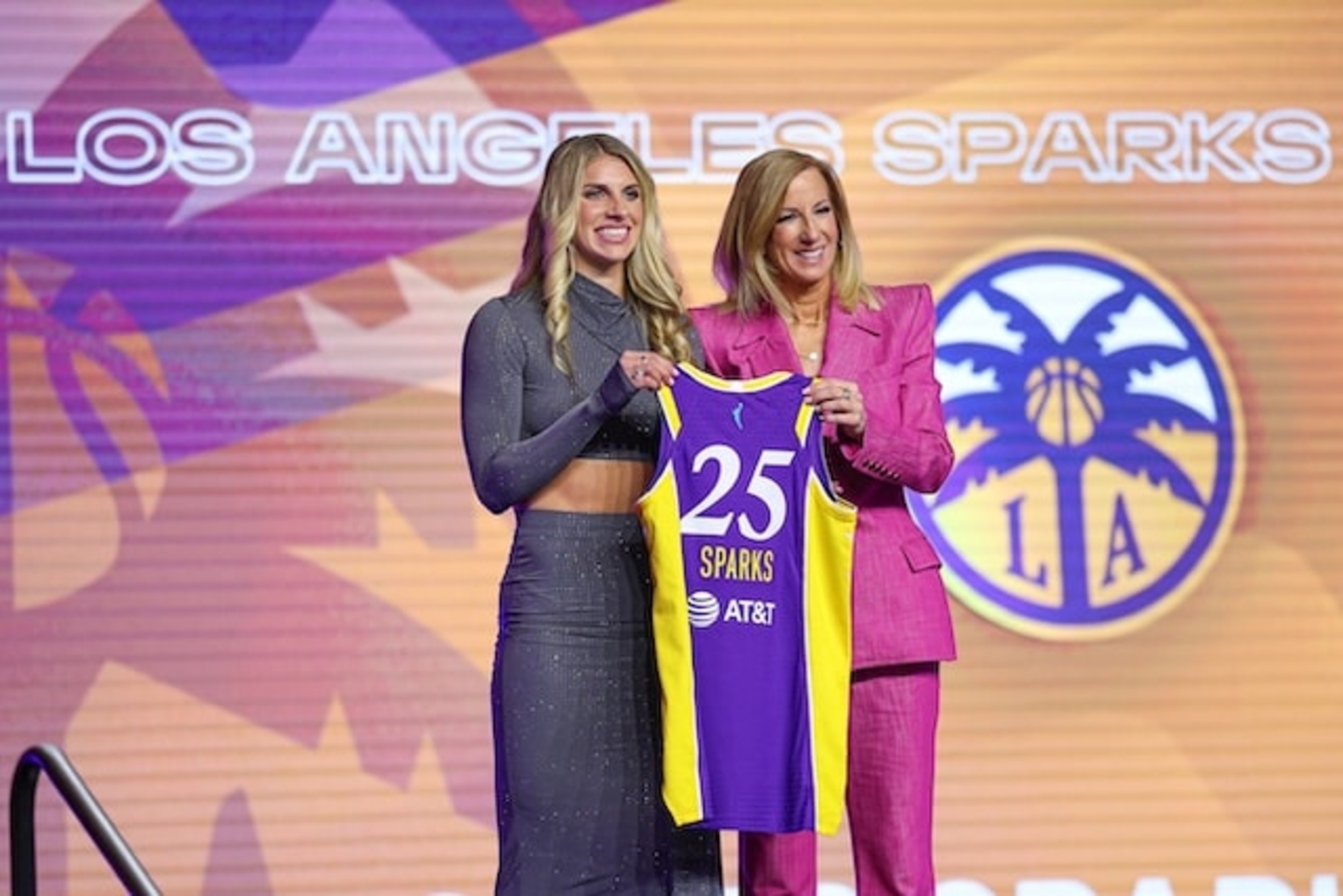 Magic Johnson Welcomes Sarah Ashlee Barker & Sania Feagin To Sparks