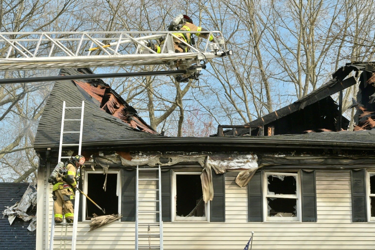 Fire hits house in Westborough