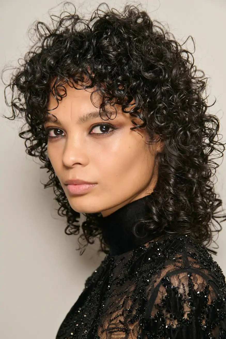 10 cortes de pelo mullet para pelo rizado: "Ya no es ese look ochentero ...