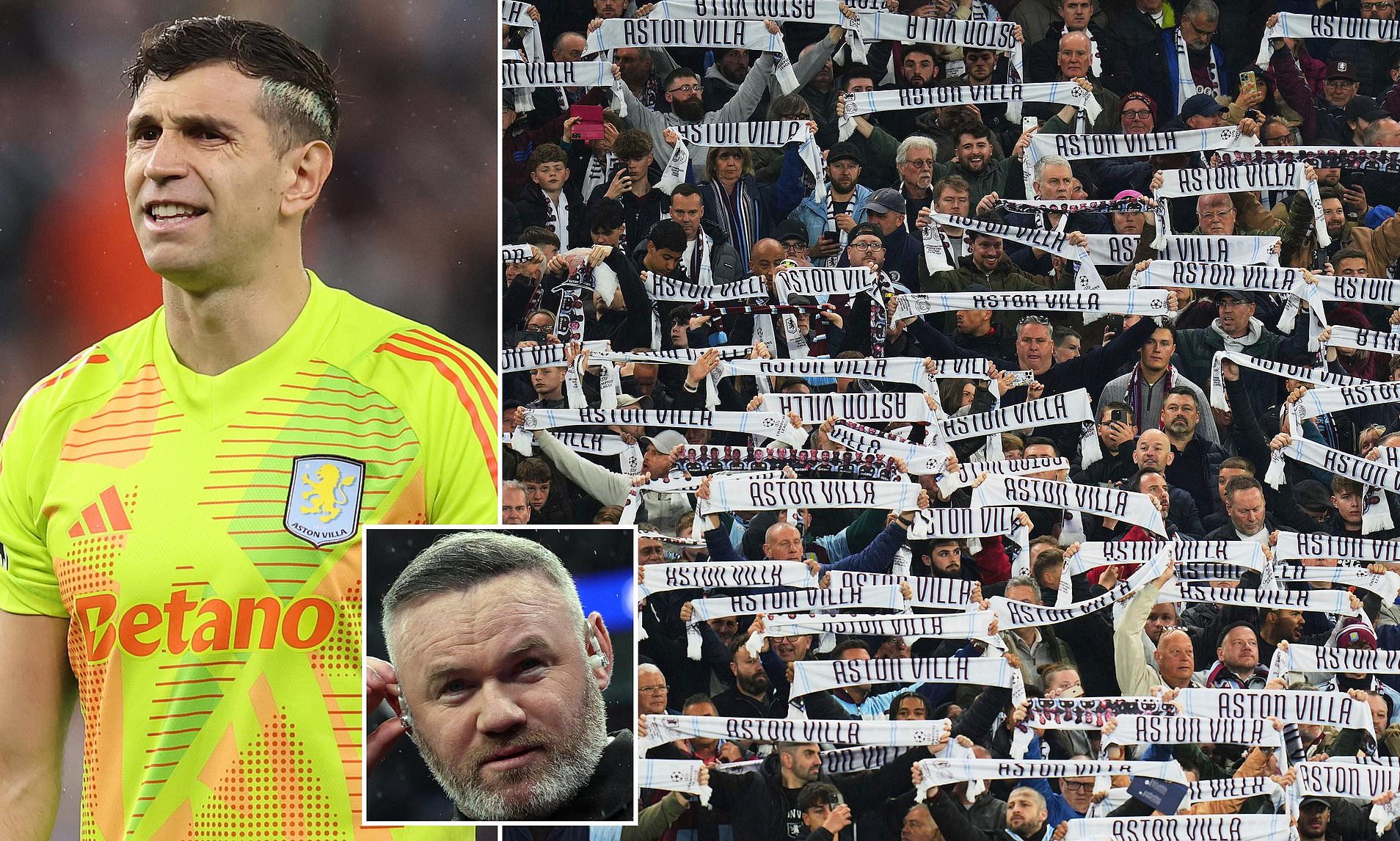 Wayne Rooney blames Aston Villa FANS for nightmare opening minutes ...