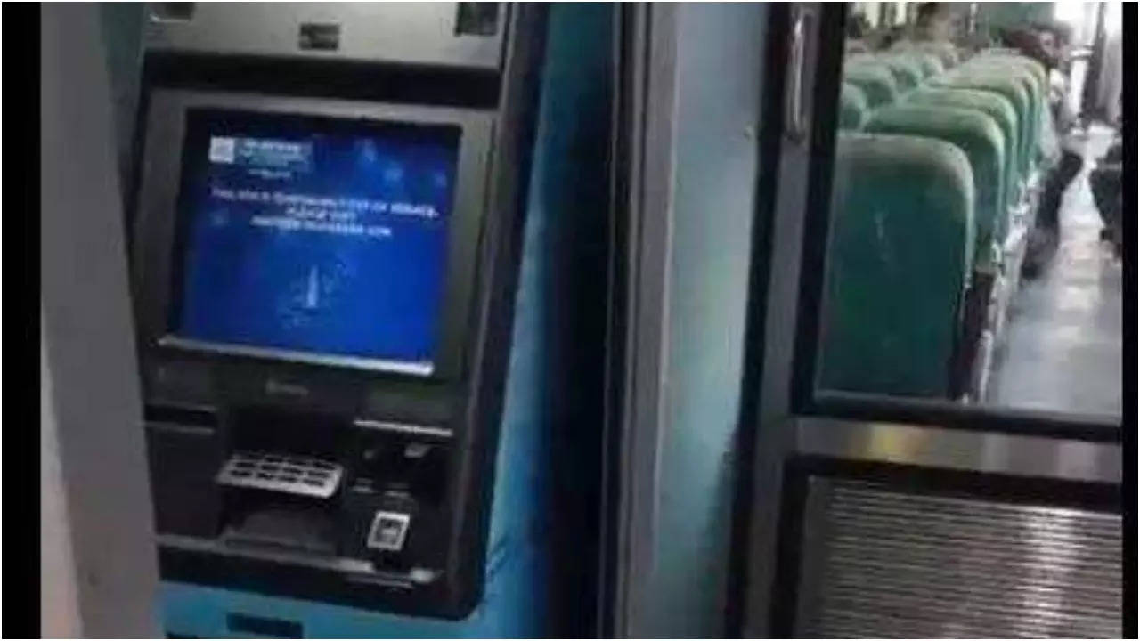 Fast cash express: Train ATM brings banking services on track