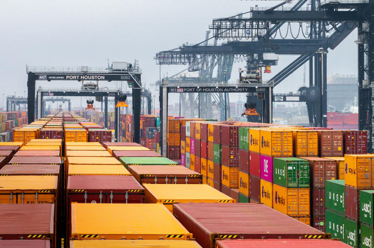 Imports to US remained at near record levels in February as tariff ...