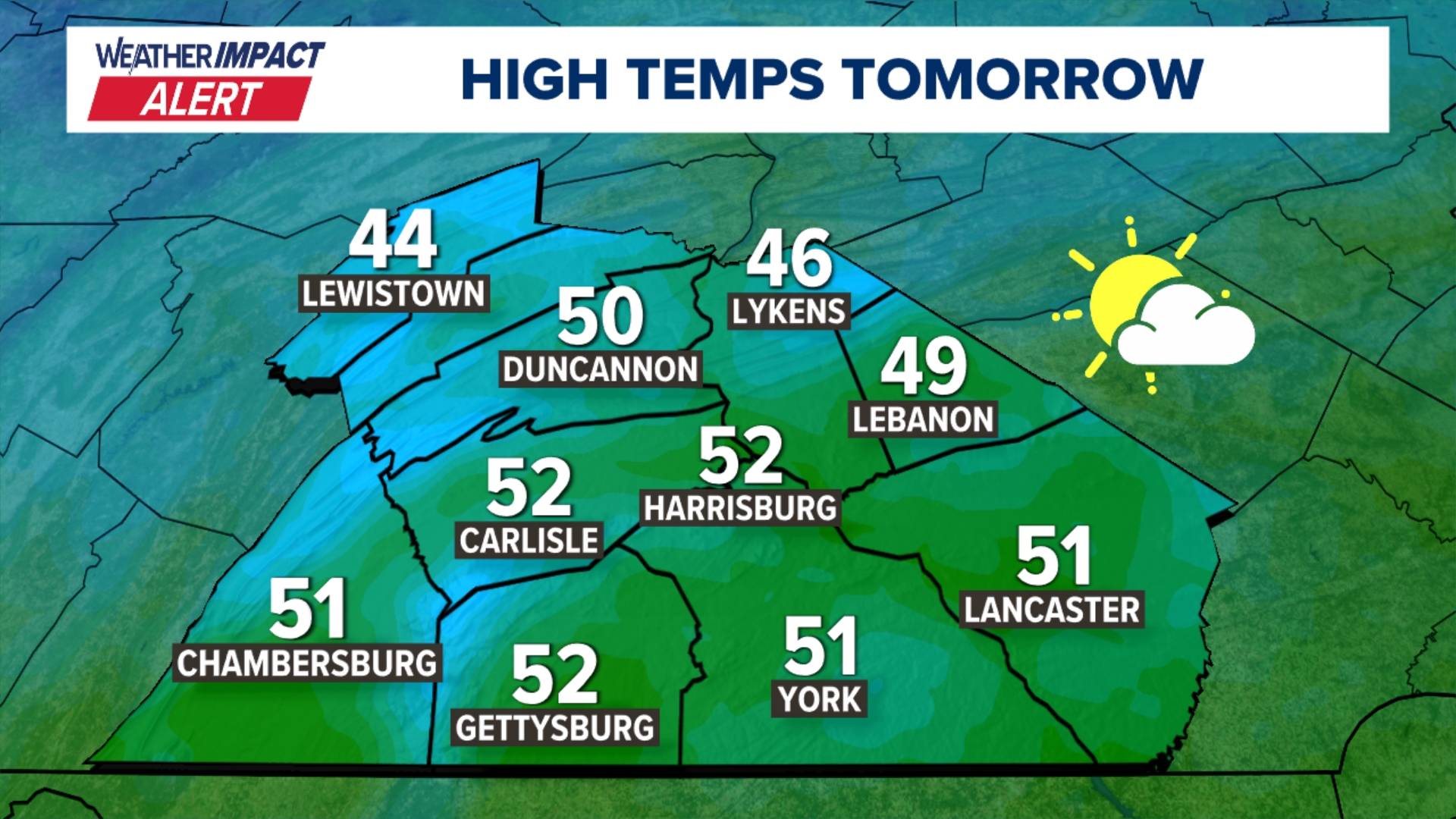 Quieting down Tuesday evening, chilly but not as gusty for Wednesday!