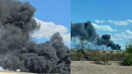 Tucson fire: Massive blaze erupts in Arizona, smoke visible from miles ...