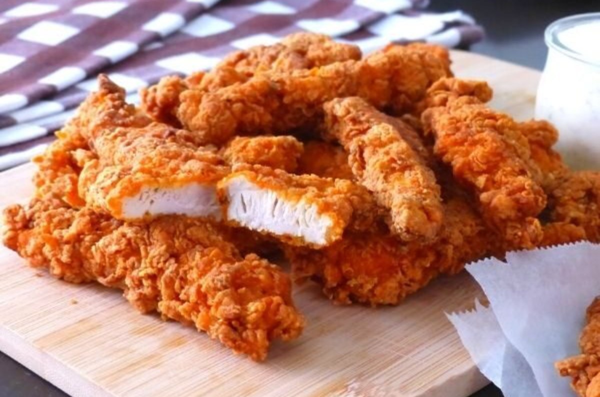 Tenders de pollo crunchy en salsa de mango-habanero + tips de cocina