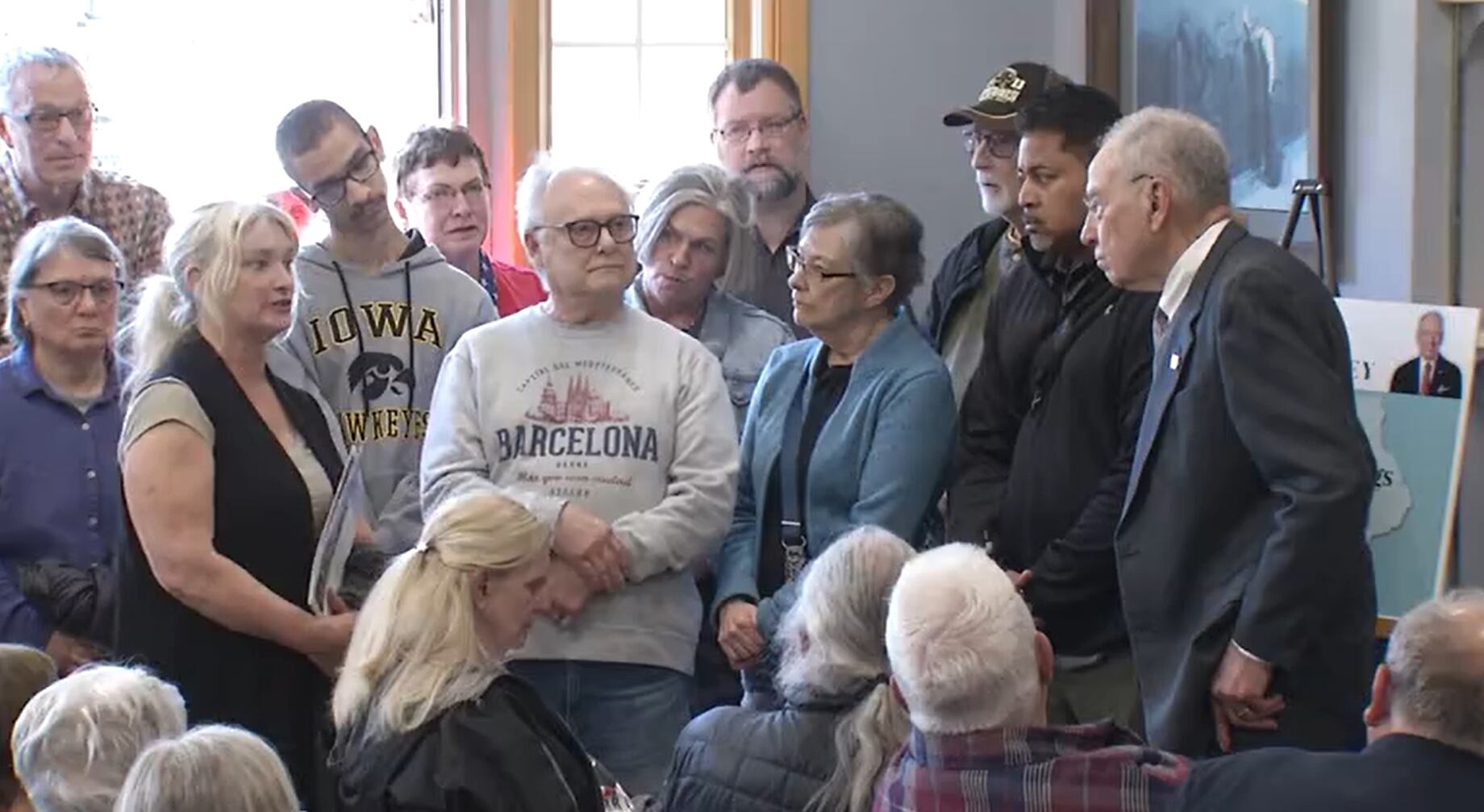 Many express frustration on several topics during town hall hosted by ...