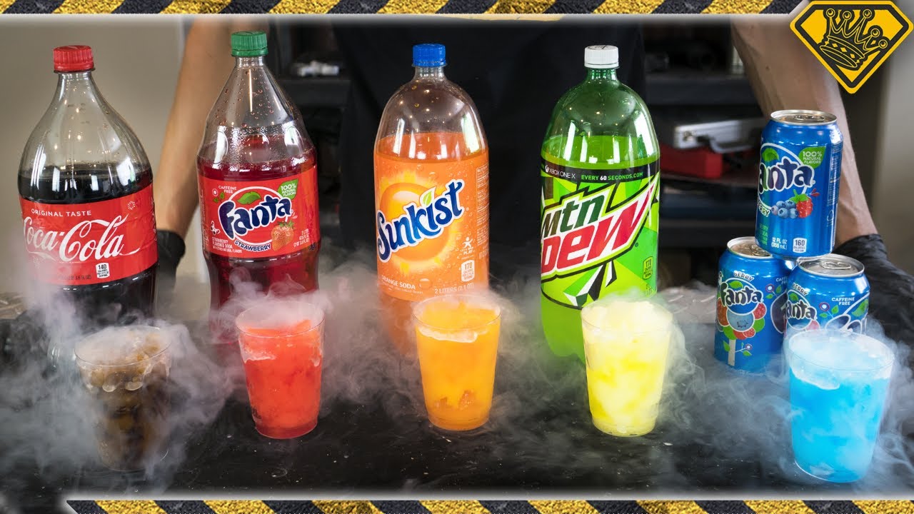 How to transform ordinary soda into delicious frozen slushies instantly