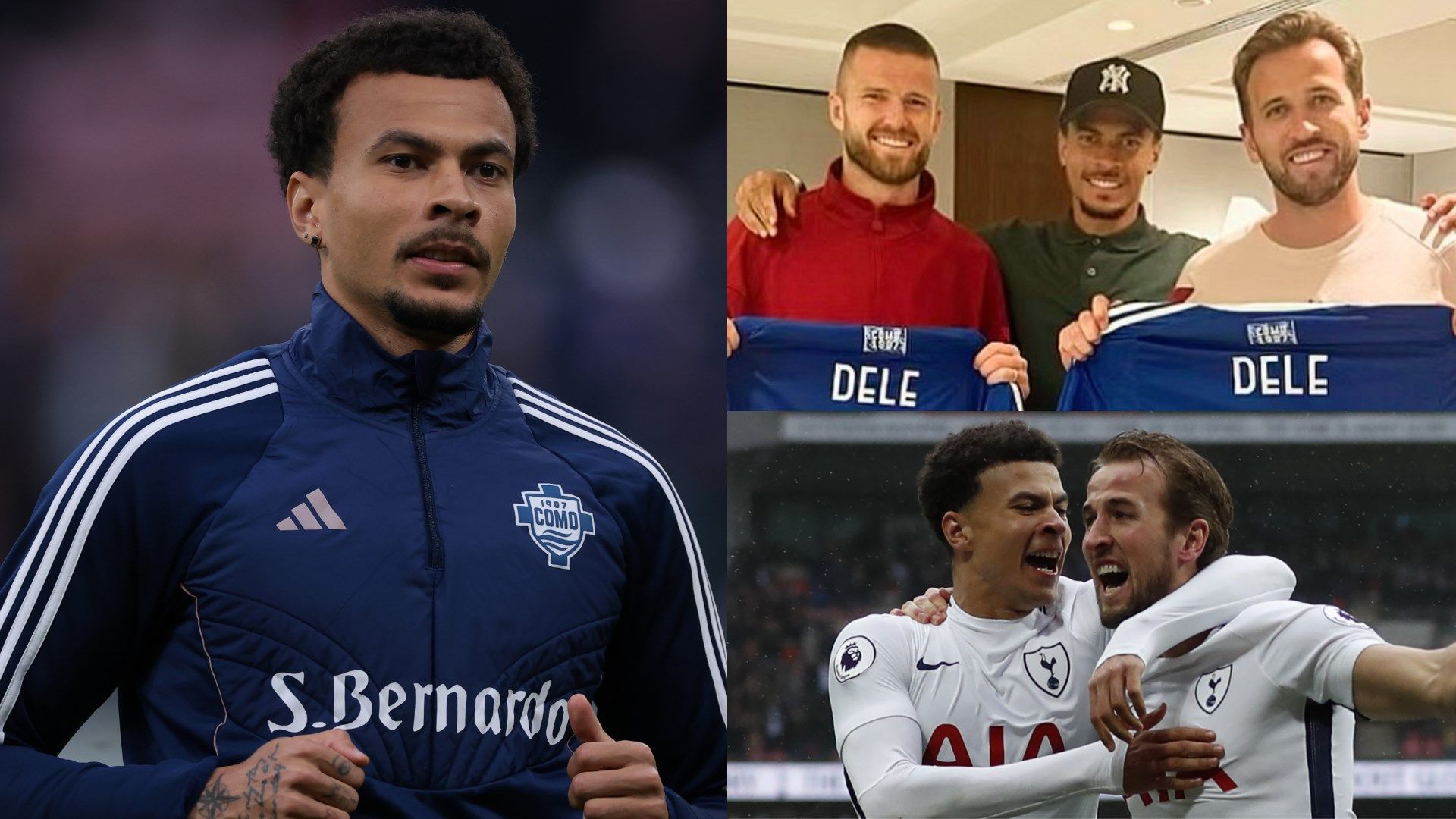 'Good luck, mandem!' - Dele Alli pays visit to Harry Kane & Eric Dier ...