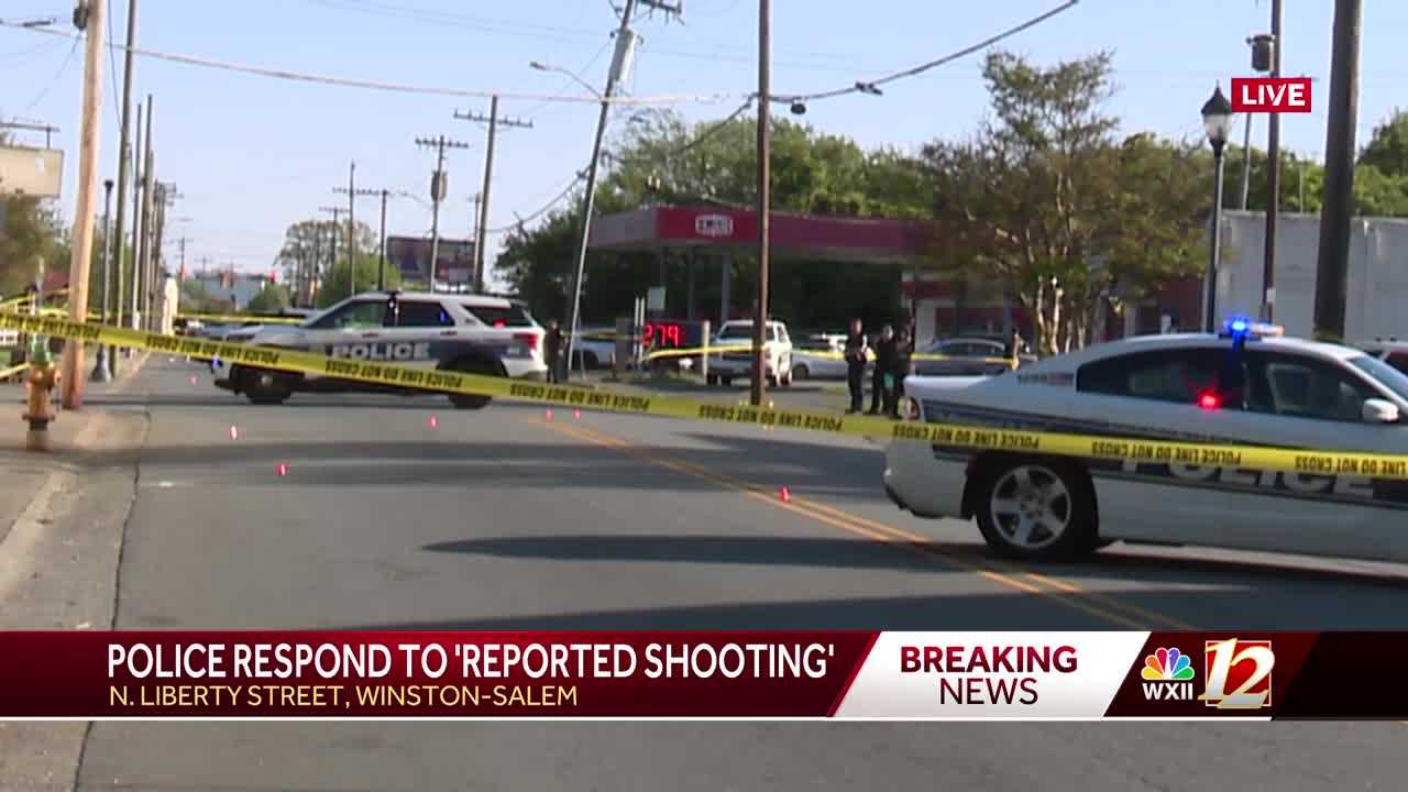 Triad officers responding to reported shooting on North Liberty Street