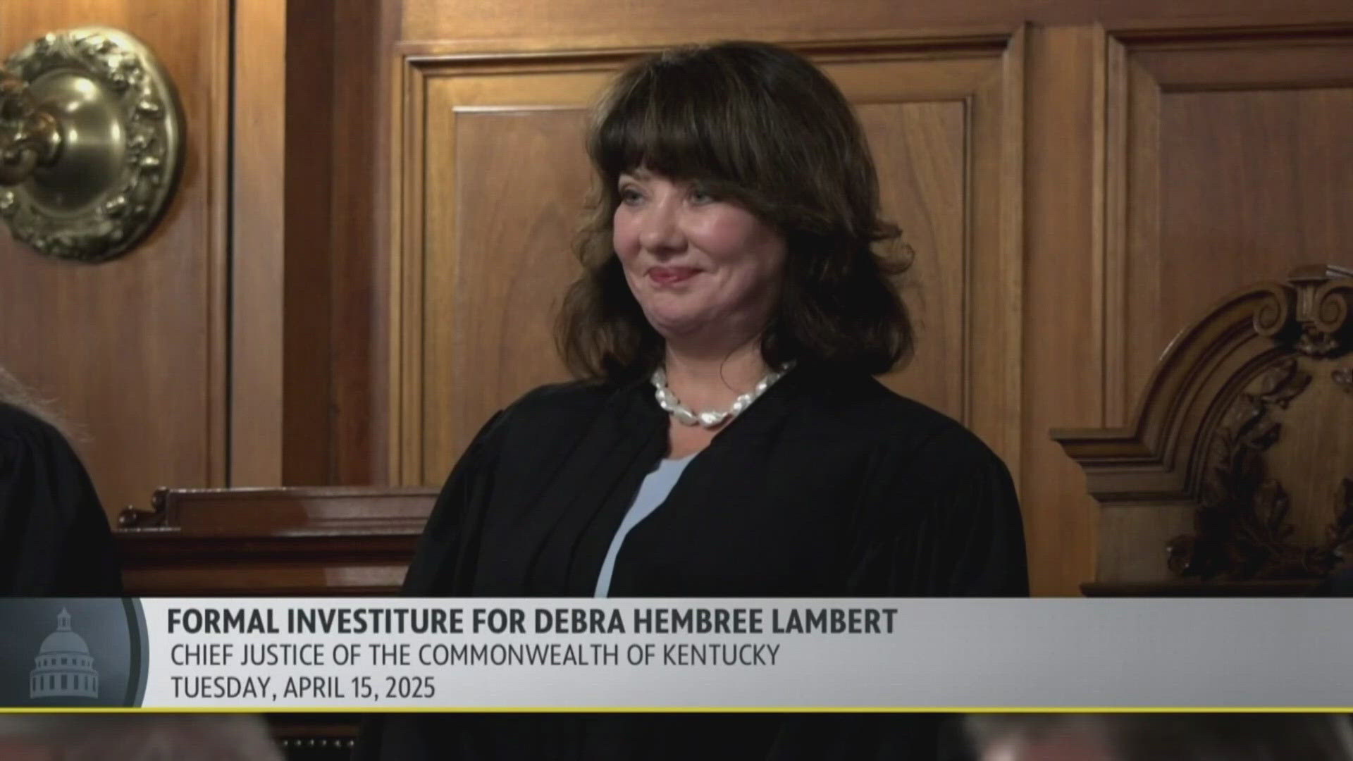Kentucky's first female chief justice sworn-in