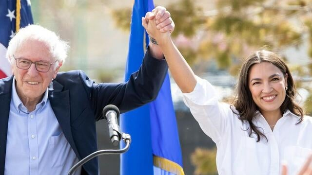 "Fighting Oligarchy" tour from Bernie Sanders and AOC drawing large crowds