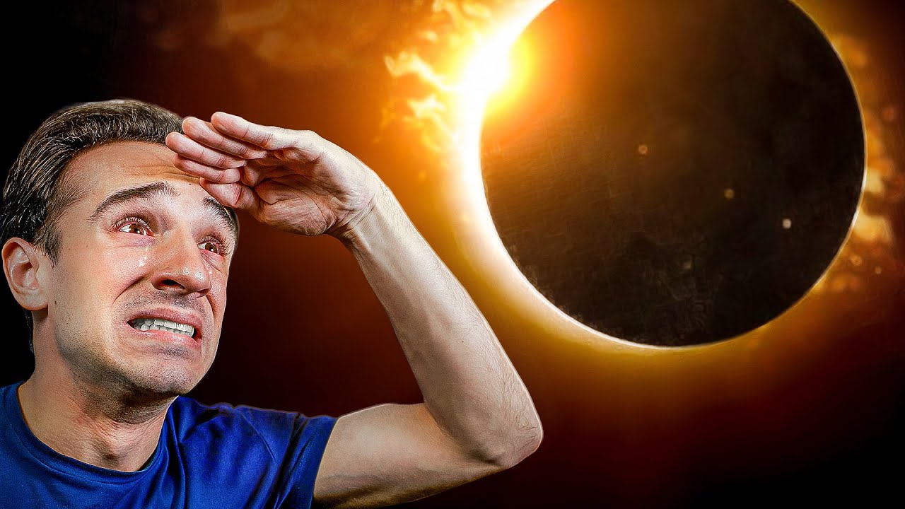 Painful lesson learned after staring at the solar eclipse