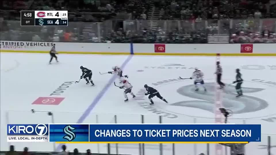 VIDEO: Changes to Kraken ticket prices