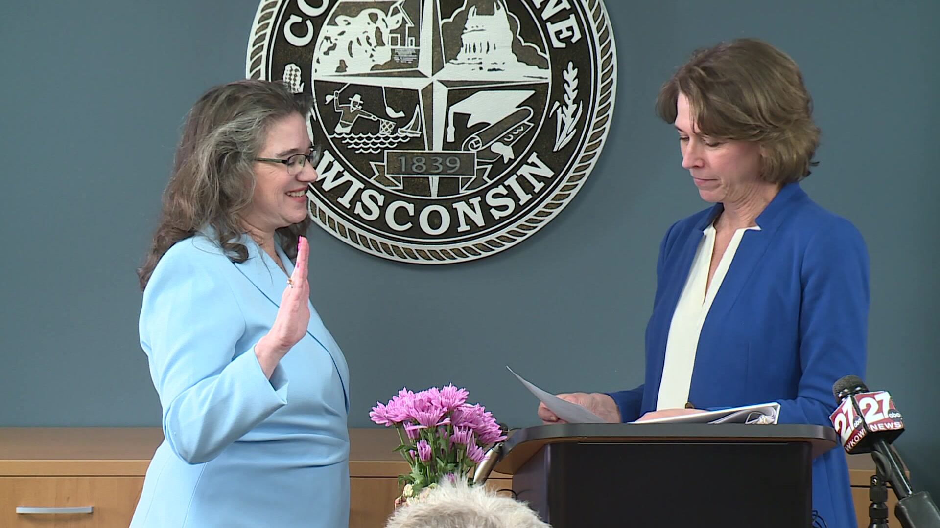 Melissa Agard sworn-in to serve first full term as Dane Co. Executive