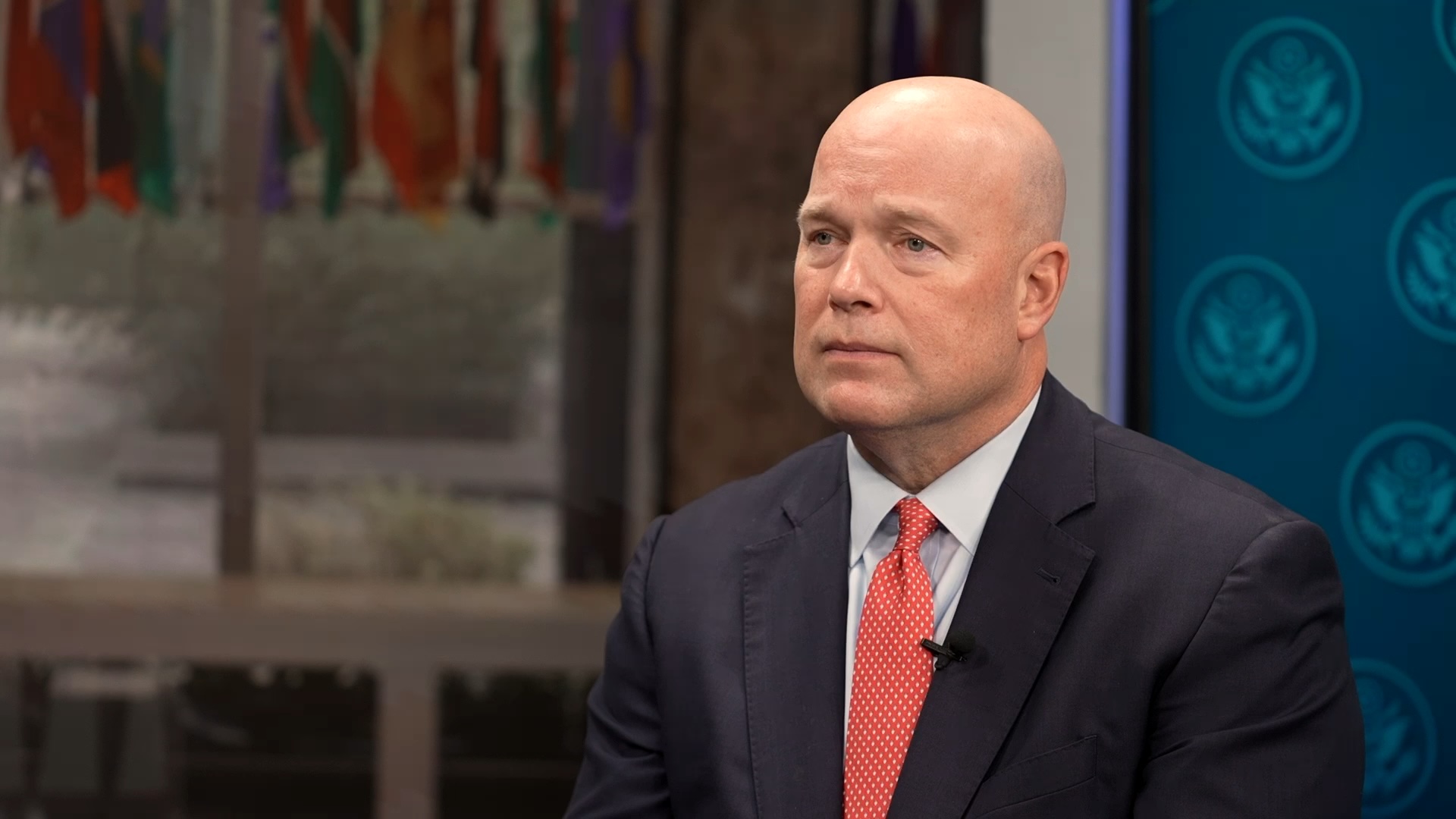 Ambassador Matthew Whitaker explains the US' priorities for NATO