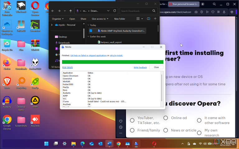 4 reasons I use Ninite instead of UniGetUI to install open-source apps