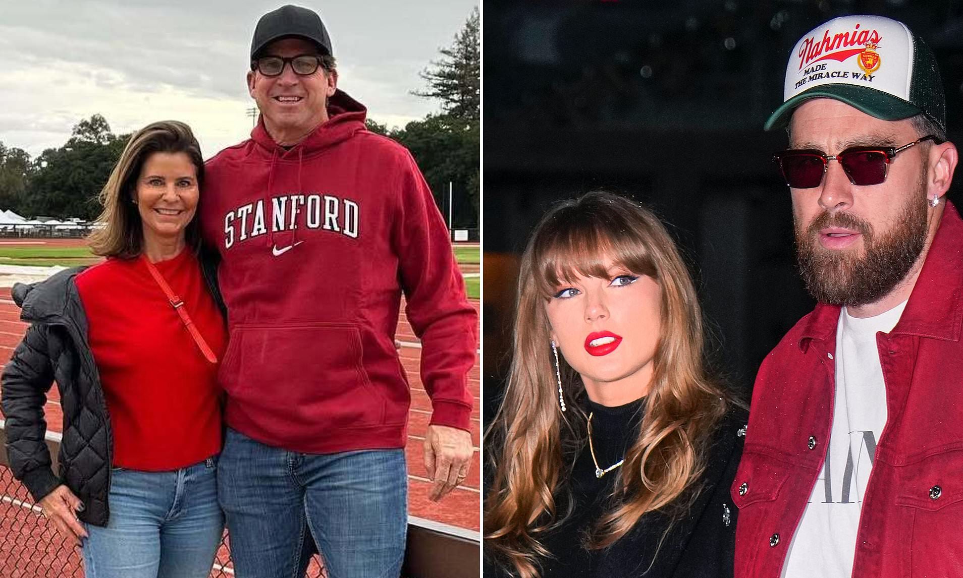 Christian McCaffrey's dad, Ed, speaks out on Taylor Swift and Travis ...