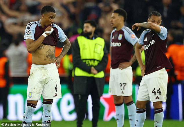 Unai Emery sets Aston Villa stars new target after heartbreaking Champions League exit to PSG ...
