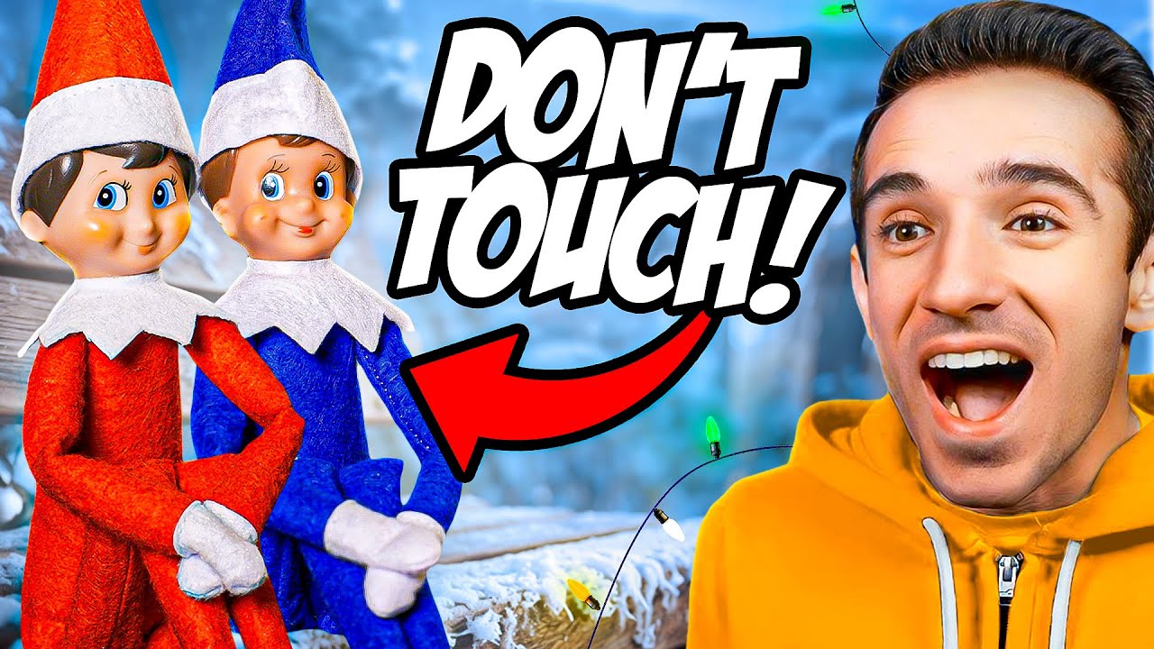 Elf on the Shelf Is Real 14—Don't Touch