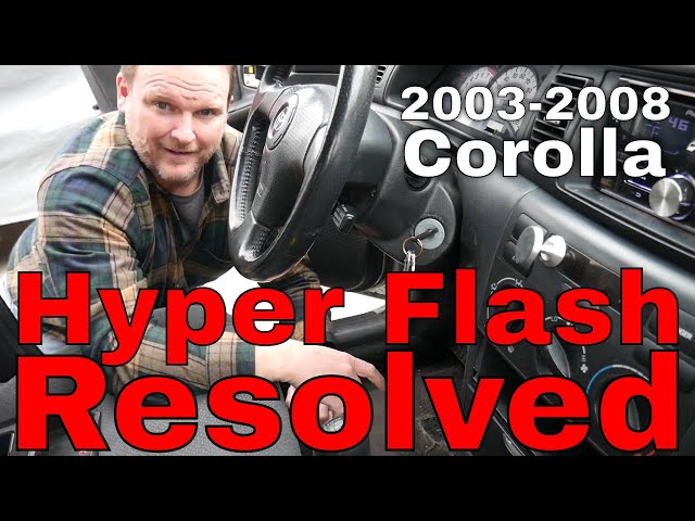 HYPER FLASH LED Turn Signal 2003-2008 Toyota Corolla
