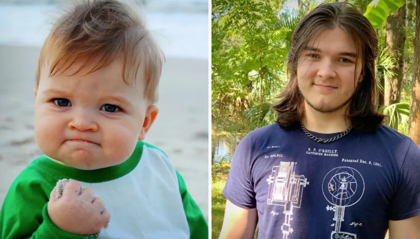 Man in 'bored nightclub girl' meme speaks about viral photo for first time