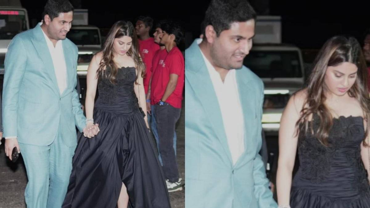 Diva Jaimin Shah Stuns In Strapless, Black Gown As She Makes Appearance ...