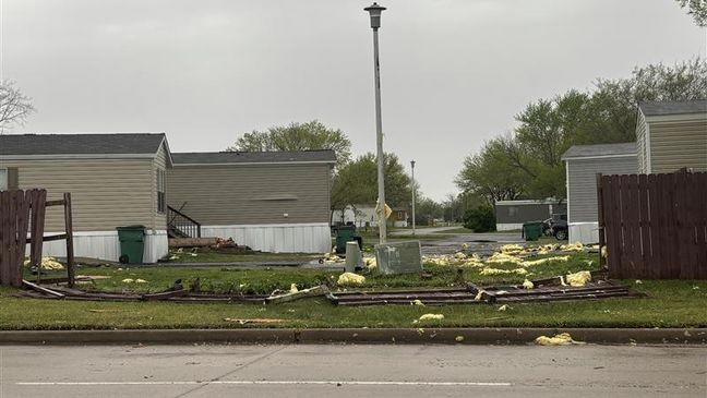 Storm damage, downed limbs, and power outages reported across Tulsa