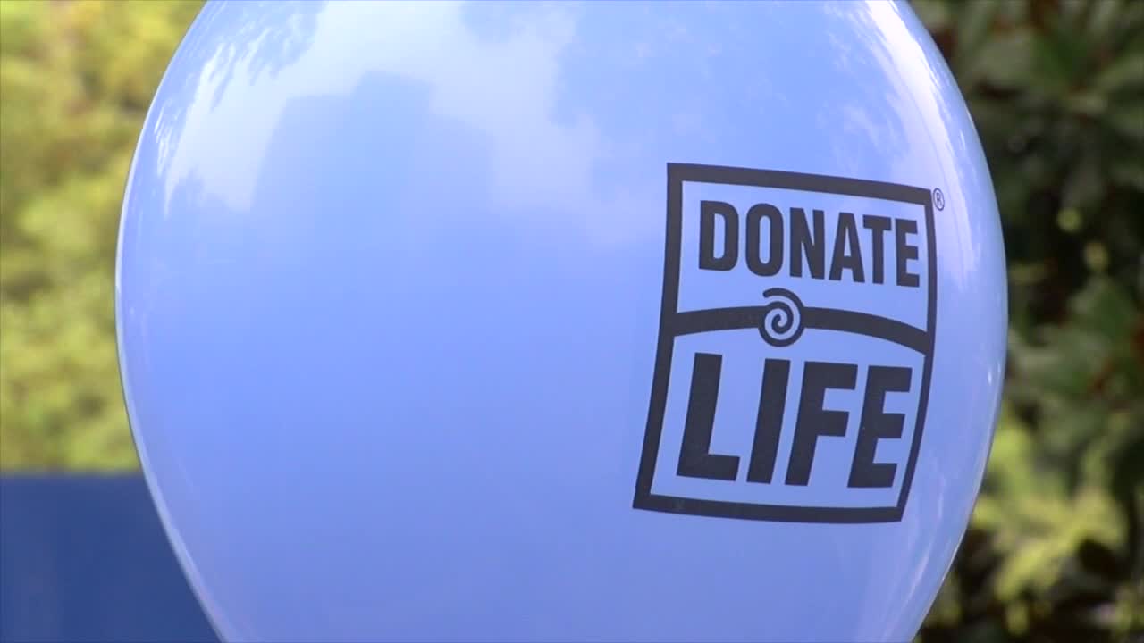 Donate Life Flag Raising Ceremony