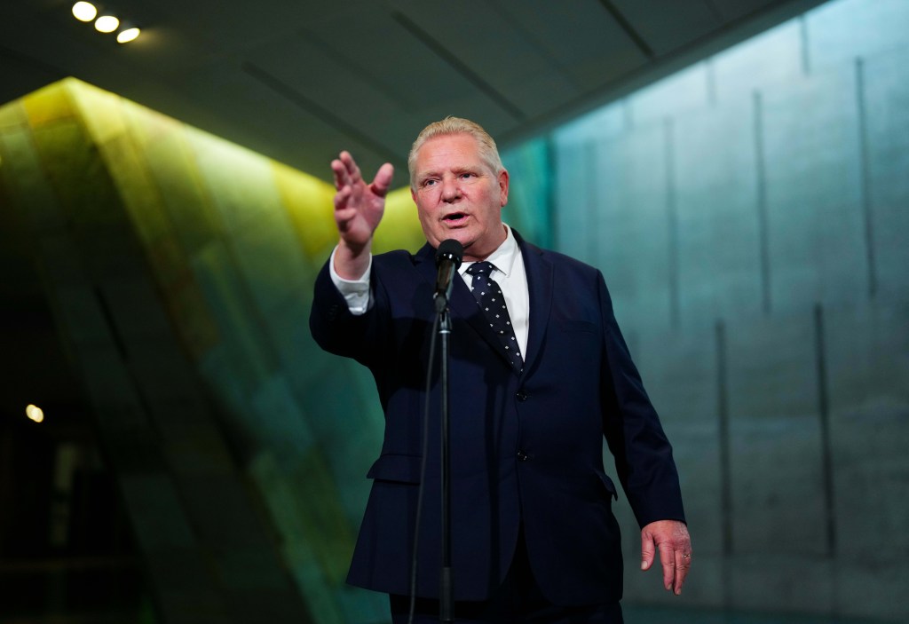 Canadian leader Doug Ford proposes eliminating tariffs on US imports ...