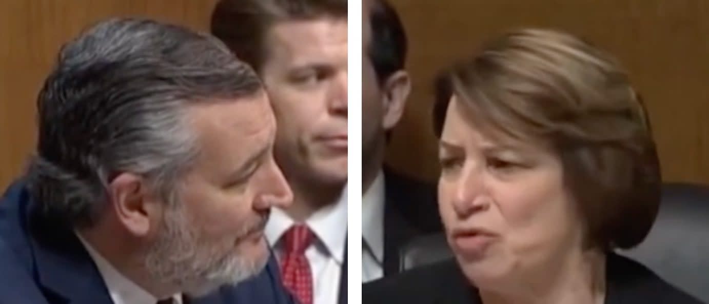 ‘More Of His Time To Yell At Me’: Ted Cruz, Klobuchar Clash Over Judges’ Repeated Attempts To ...