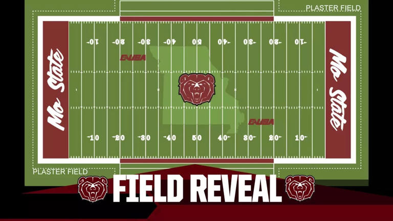 Missouri State football reveals new Plaster Stadium field design. Here ...