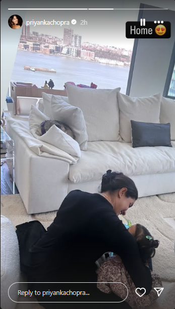 Priyanka Chopra shares heartwarming reunion with daughter Malti Marie ...