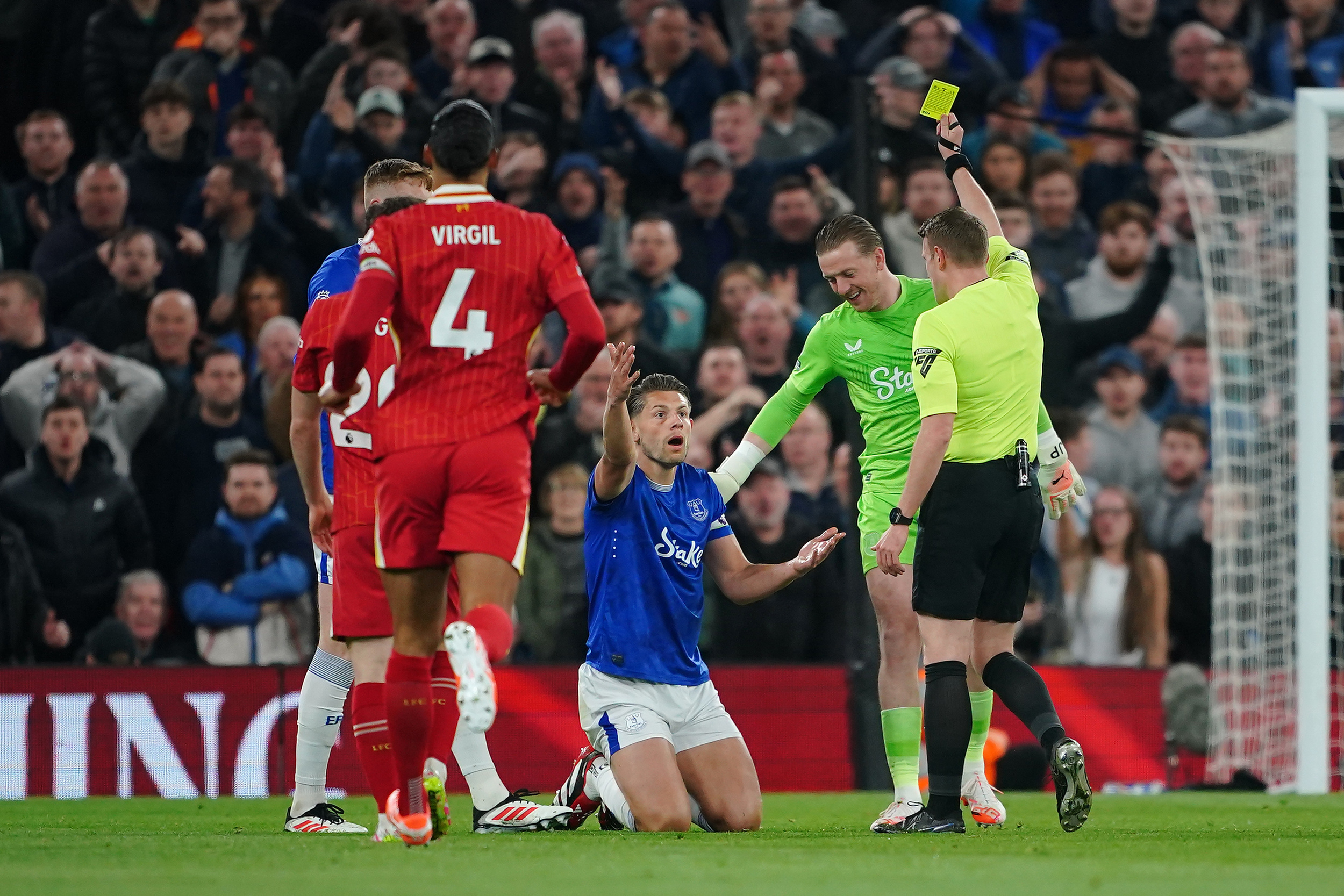 Mike Dean and Gary Neville appalled by ‘horrible’ moment in early ...